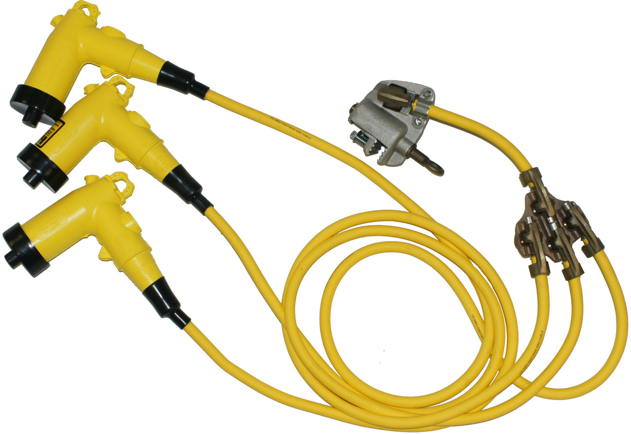 Hastings 6717 Three Phase URD Transformer Grounding Set - Each ...