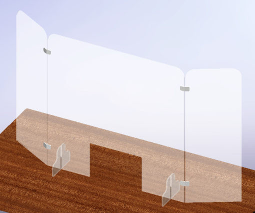 Rack'Em 3152 Short Opening Free Standing U-Shaped/Curved Guard with ...