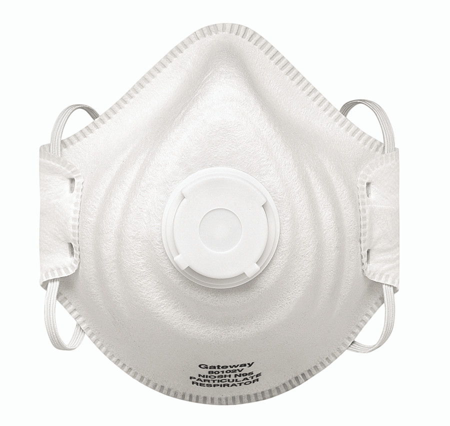 Gateway Safety PeakFit 80102V N95 Vented Particulate Disposable ...