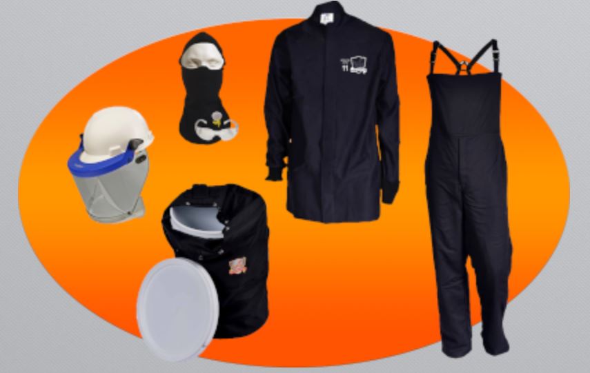 Arc Rated Safety 11 Cal Jacket and Bib Arc PPE in a Pail Kit ...