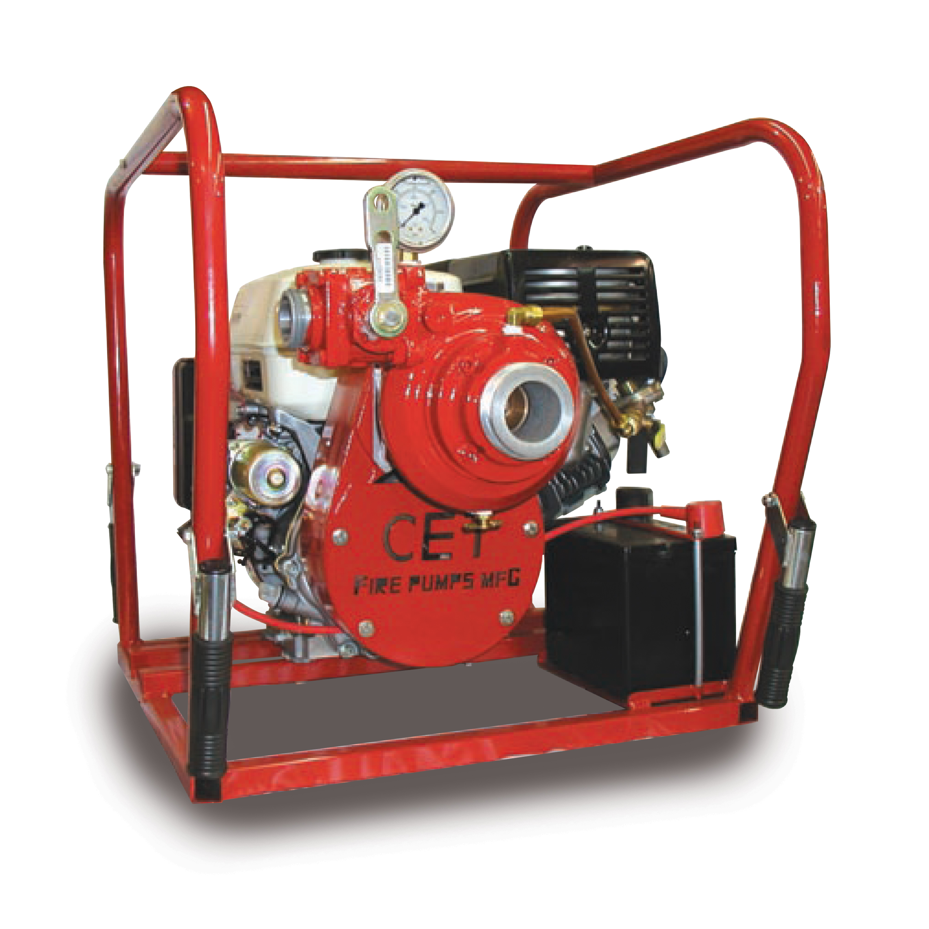 CET PFP-11hpHND-EM-HP GX340 Honda 11 hp Portable High Pressure Pump ...