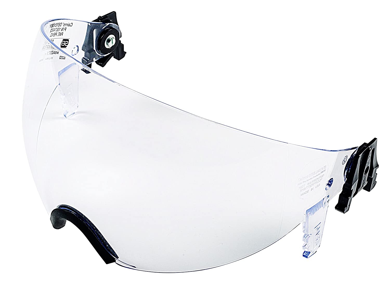 MSA 10077117 Defender Visor Tuffshield Replacement Lens Assembly - Each ...