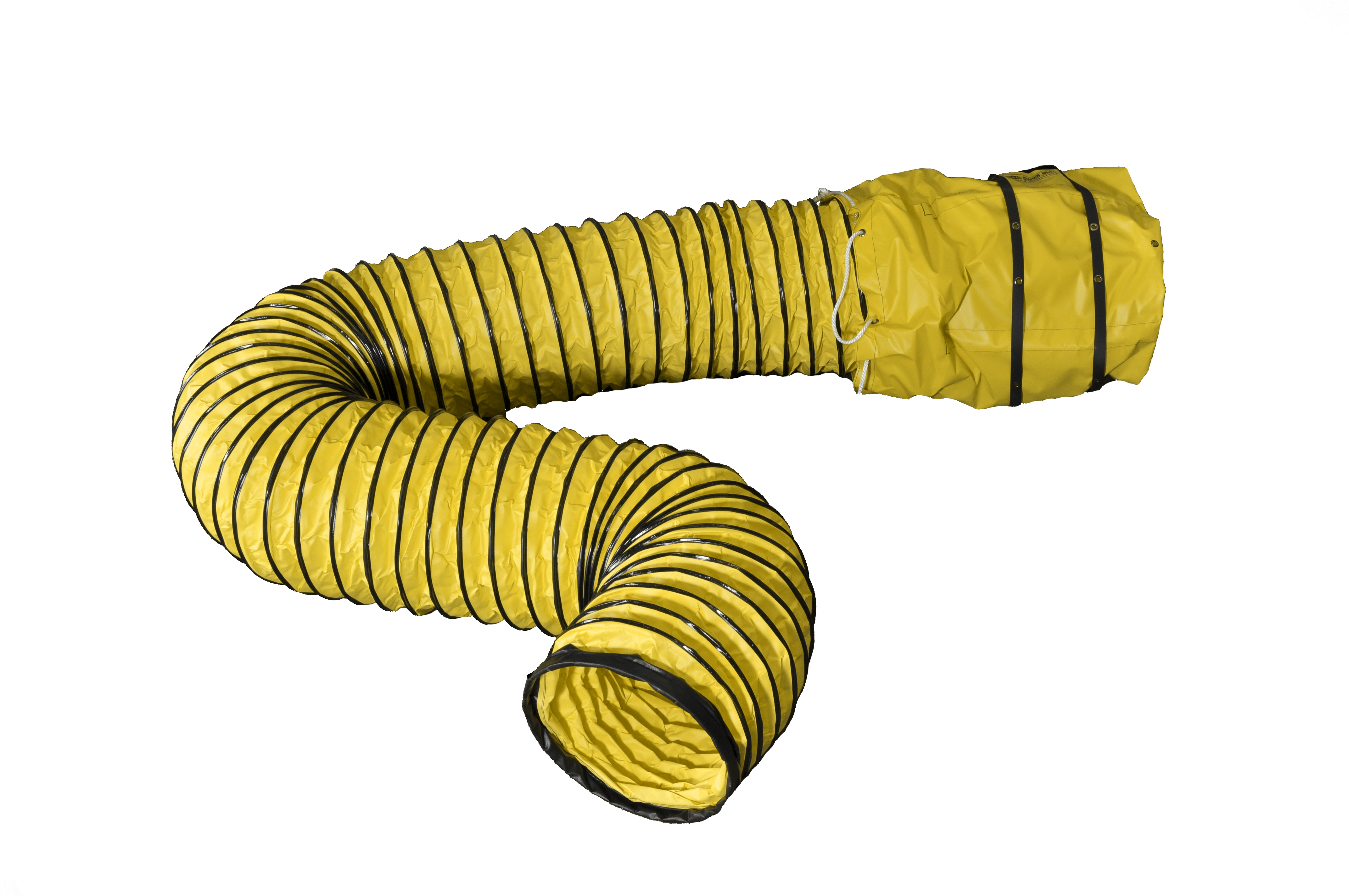 Super Vac 20 ft Standard Spiral Duct Extensions with Belted Cuff and ...
