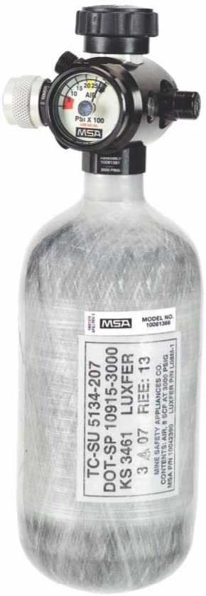 MSA 10111032-SP Less Air Cylinder & Valve Assembly - Each - Western Safety