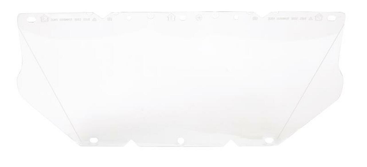 MSA 10115837 V-Gard Contoured Faceshield Visor - 10/Pack - Western Safety