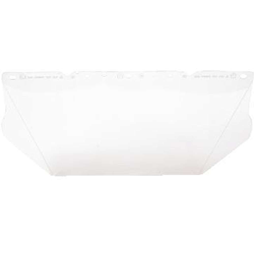 MSA 10115840 V-Gard Contoured Faceshield Visor - 10/Pack - Western Safety