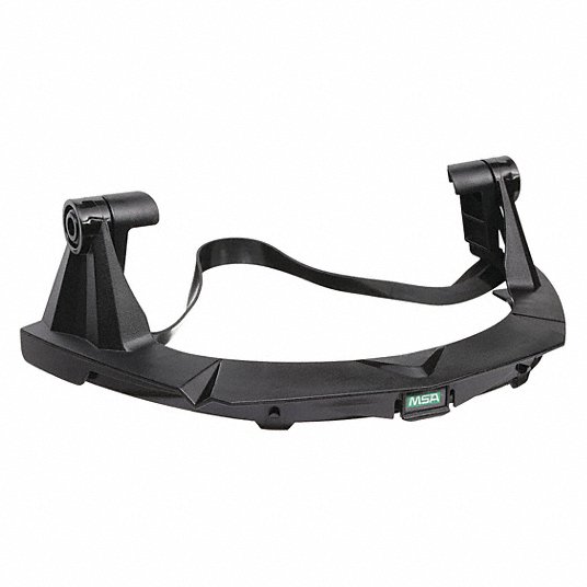 MSA 10116627 Faceshield Slotted Hat Frame - 10/Pack - Western Safety