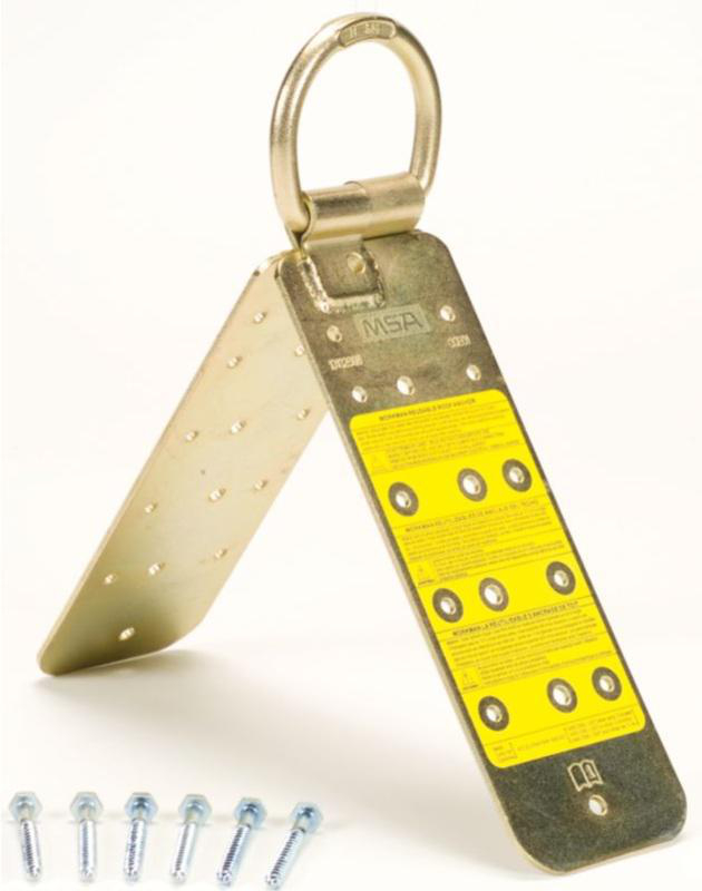 MSA 416070 FP Pro Disposable Temporary Roof Anchor - Each - Western Safety