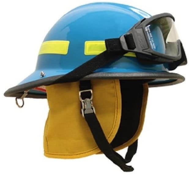 MSA 660CFDC Cairns 660C Metro Composite Deluxe Fire Service Fire Helmet ...