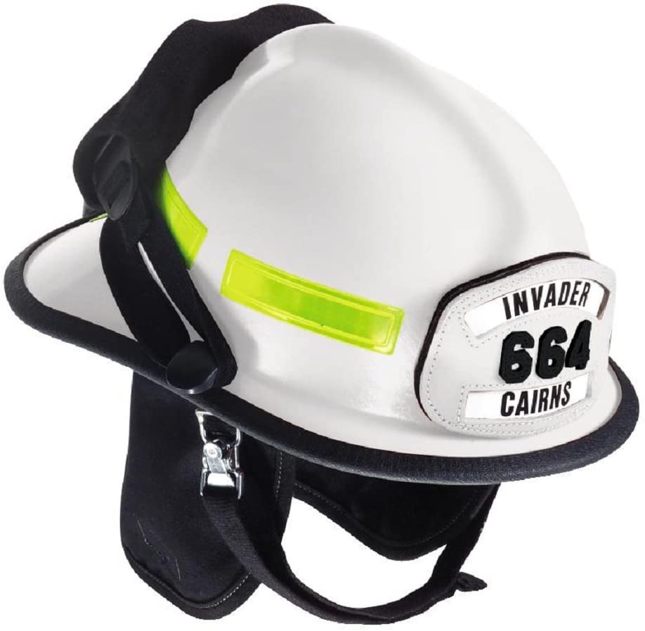 MSA 664DSW Cairns Invader 664 Modern Style Fire Helmet - Each - Western ...