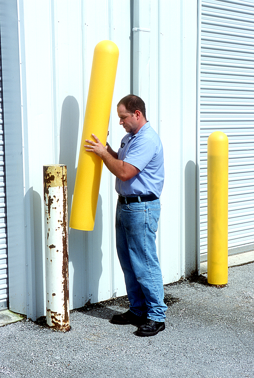 Ultratech 1525 Ultra-Post Bollard Bumping Protector - Western Safety