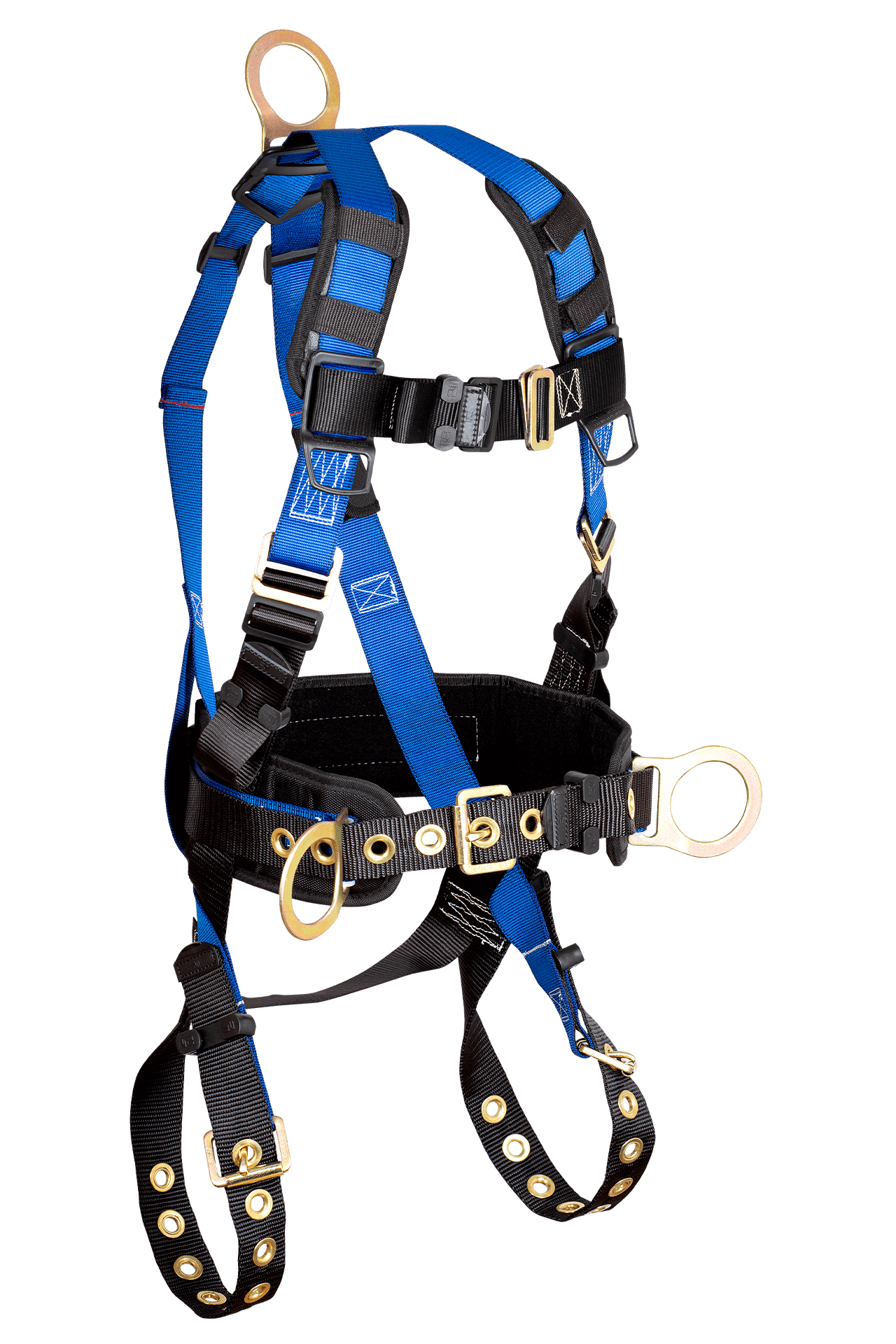 Falltech 7073 Contractor 3D Construction Belted Full Body Harness ...