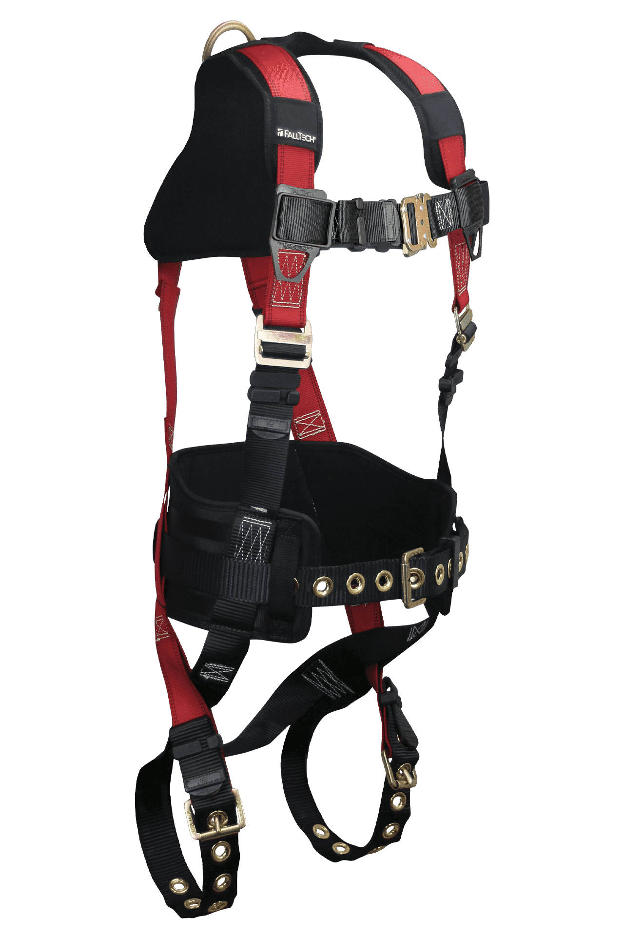 Falltech Tradesman® Plus 1D Construction Belted Full Body Harness ...