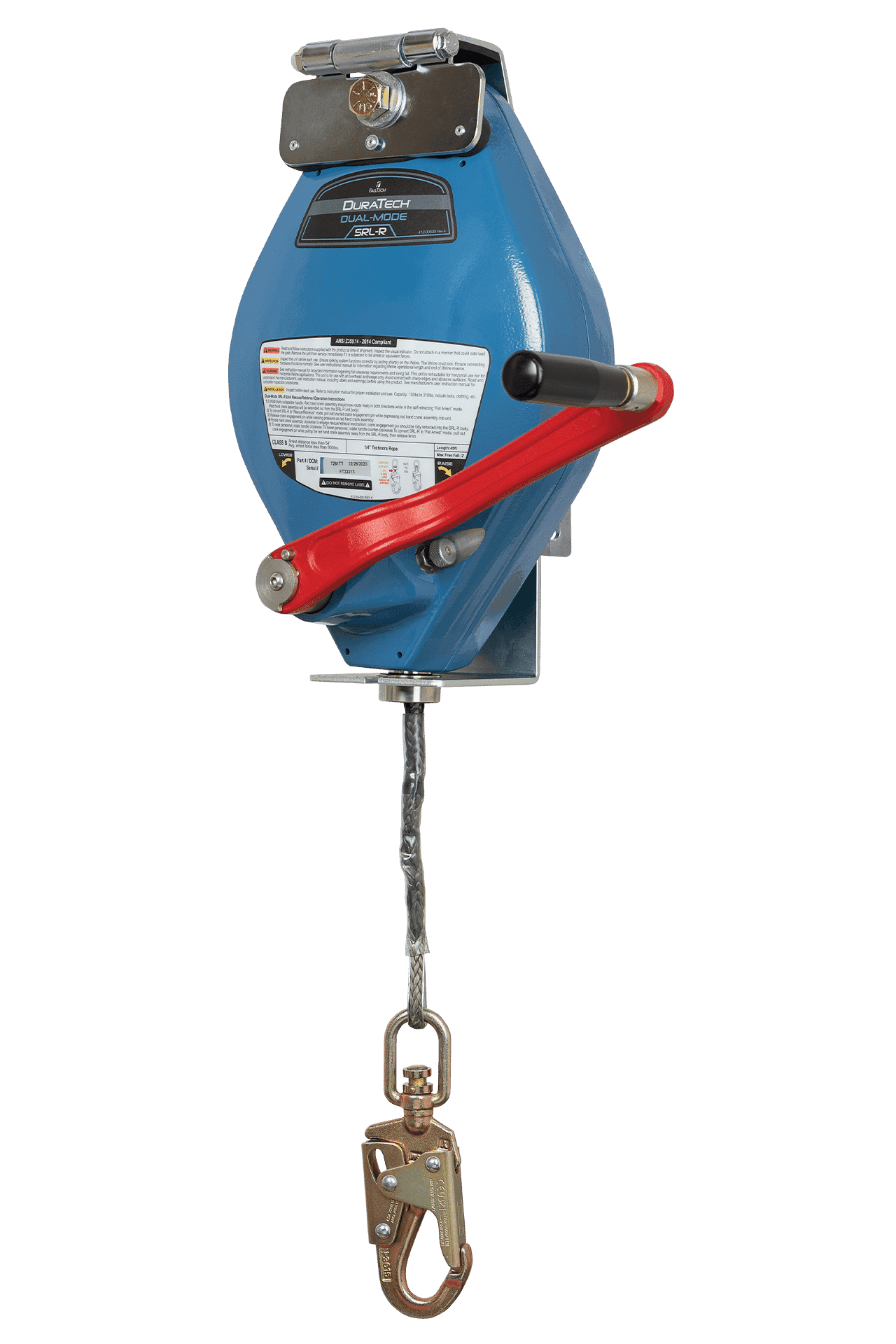 Falltech DuraTech 7281TT 3-Way Self-Retracting Lifeline with Rescue ...