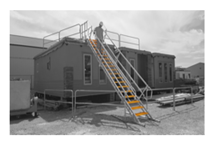 Tuff Built 15120 Para Stair 16 Step Assembly - Each - Western Safety