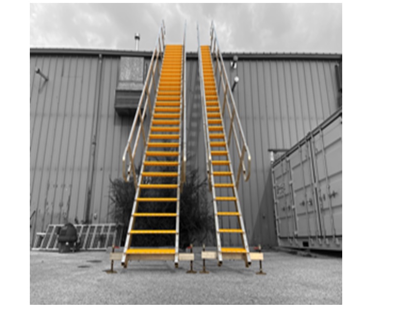 Tuff Built 15456 Tuff Built Best Stair System 8-26 FT with 35 Steps - Each - Western Safety