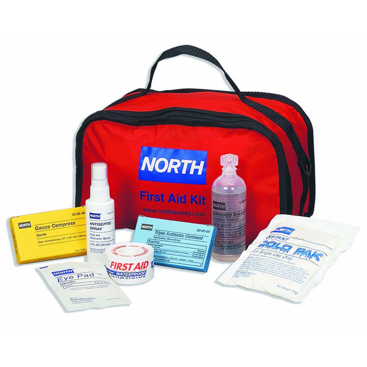 Honeywell North 018504-4222 Soft Pack First Aid Kit with Micro, Large ...