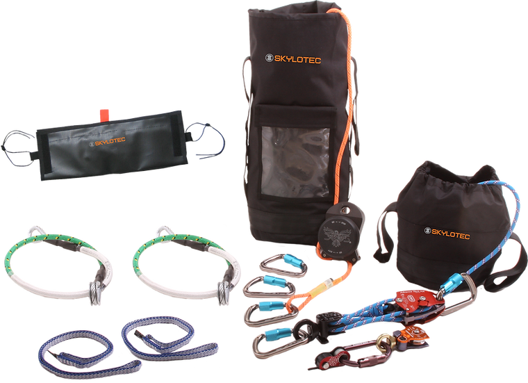Skylotec SET-900017 A-370 Escape and Rescue Kit with DEUS A-370 Descent ...