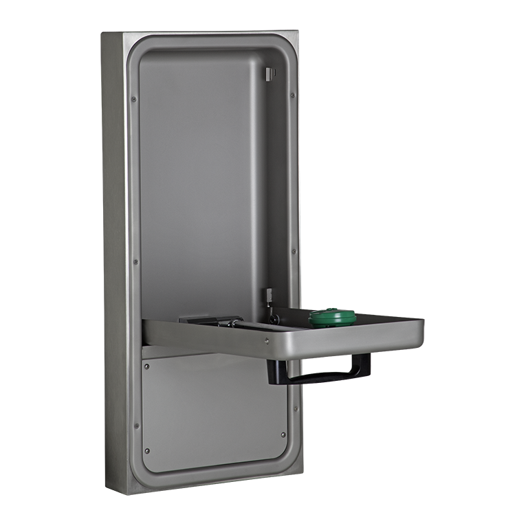 Haws AXION MSR 7656WCSM Surface Mount Wheelchair Accessible Eye/Face ...