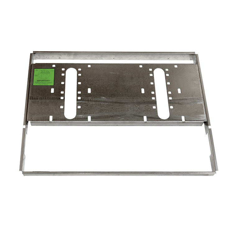 Haws MTGFR.DF2 Galvanized Steel Mounting Frame - Western Safety