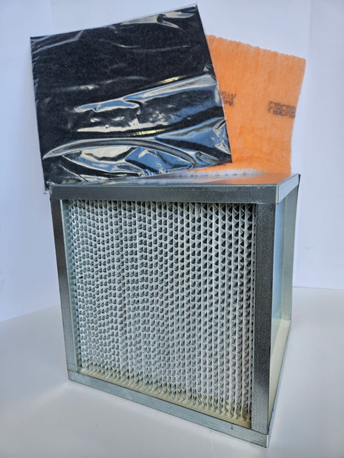 Omni CleanAir HEPA-500H 0.3 um Metal Frame High Capacity HEPA Filter ...