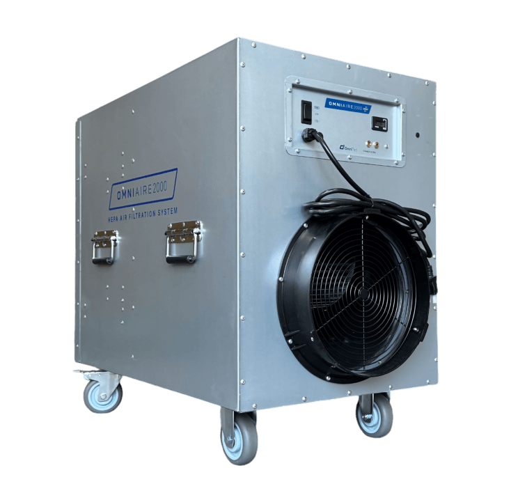 Omni CleanAir OA2000 PLUS-A 115 VAC 12 A 800-1800 cfm Negative Air ...