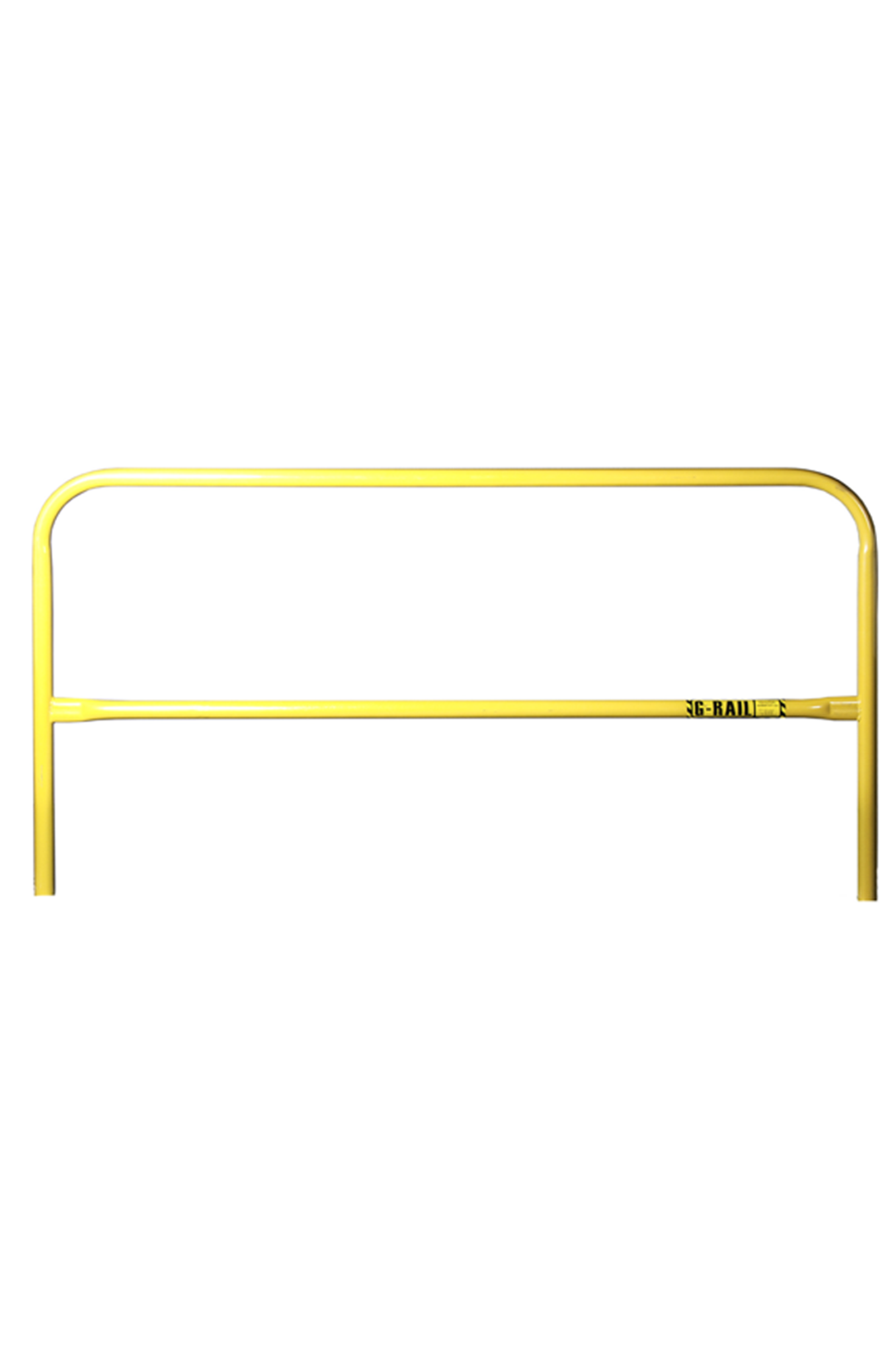 Guardian 15202 G-Rail Powder-Coated Yellow Guard Rail - 12 FT Rail ...