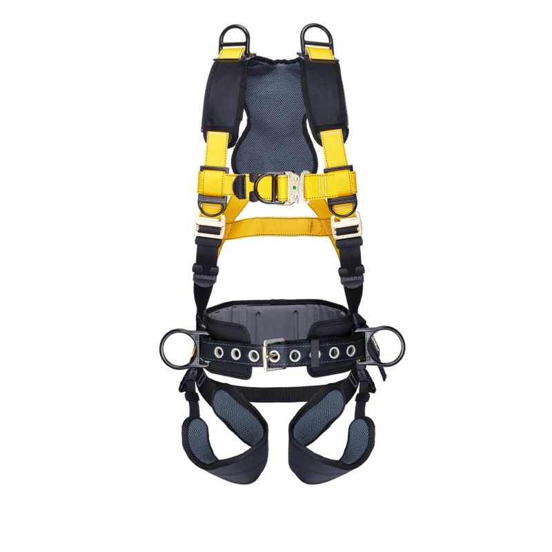 Guardian Series 5 Full Body Harness, with Dorsal, Side, and Shoulder D ...