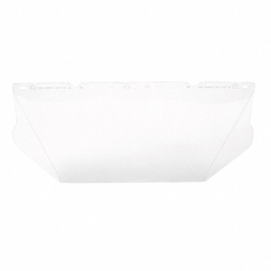 MSA 10115836 V-Gard Contoured Faceshield Visor - 10/Pack - Western Safety
