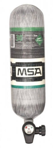 MSA G1 Industrial SCBA Cylinder 10183010, 4500 PSIG, 60-Minute ...