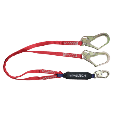 Falltech Ironman 8247BY3 Dual Class Energy Absorbing Lanyard - Western ...