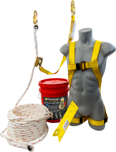 FrenchCreek RKB-MRA-25 RKB Complete Roofer's Kit System - Each - Western Safety