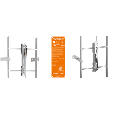 Skylotec CLAWLINE SET-CL-010-S Silver Stainless Steel CLAW Set Ladder ...