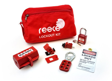 Reece LOCK-KIT-01 Nylon Starter Lockout/Tagout Kit - Western Safety