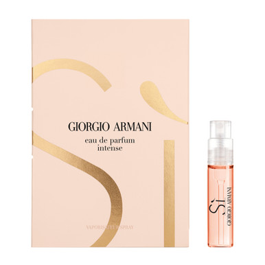 ARMANI SI INTENSE 0.04 EAU DE PARFUM SPRAY VIAL FOR WOMEN - UltraPinkBeauty