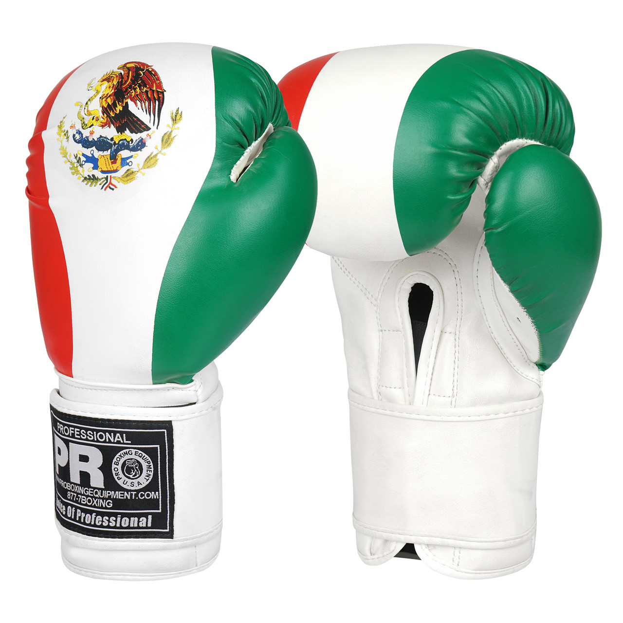 PRO BOXING GLOVES MEXICO FLAG