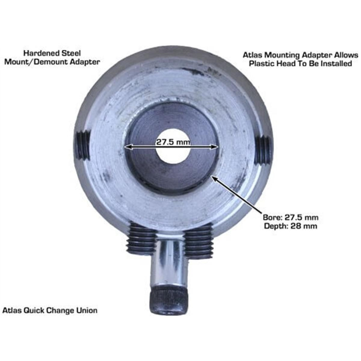Atlas Quick Change M/D Head Assembly