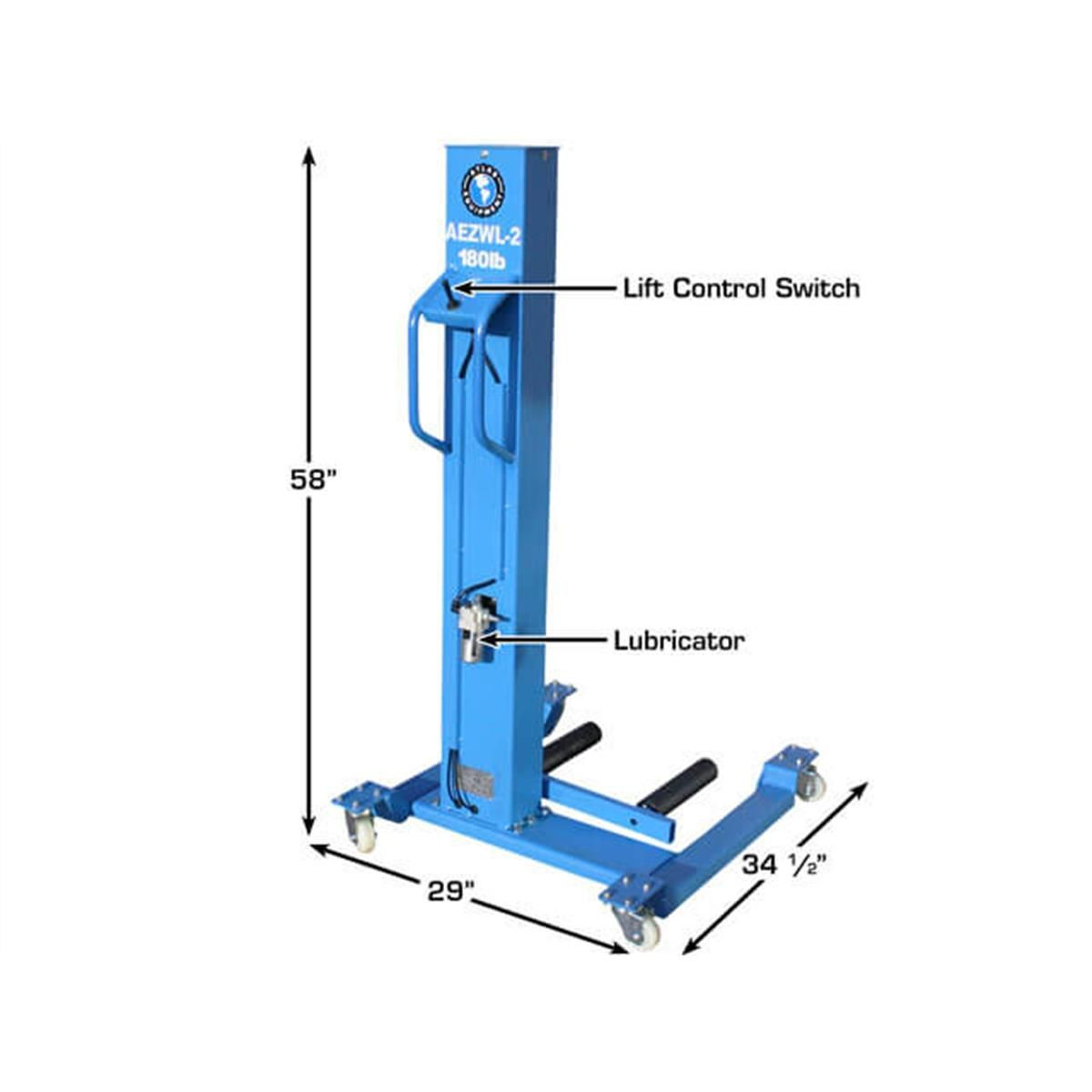 Atlas Portable Off-Center Wheel Lift