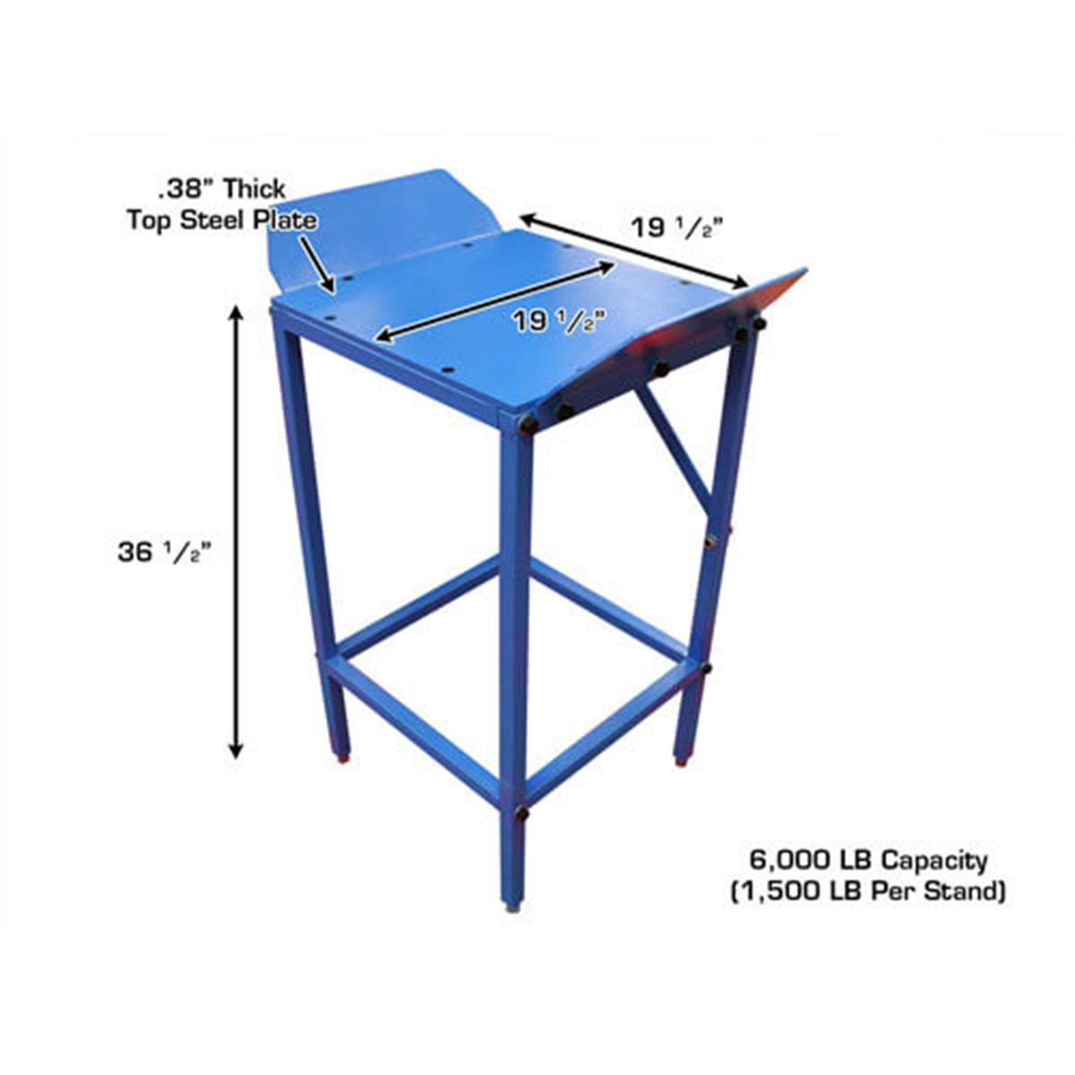 Atlas Automotive Equipment Alignment Stands w/ Turntables