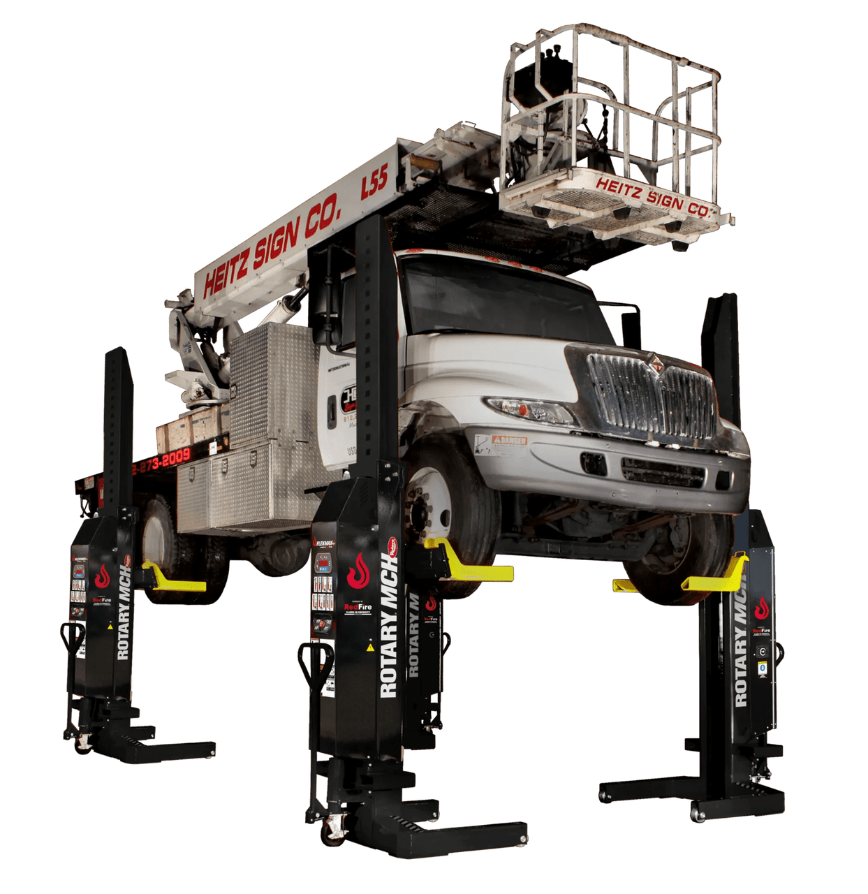 Rotary MCHM14 14,000 Lb. ALI Certified Flex MAX Wireless Mobile-Column ...