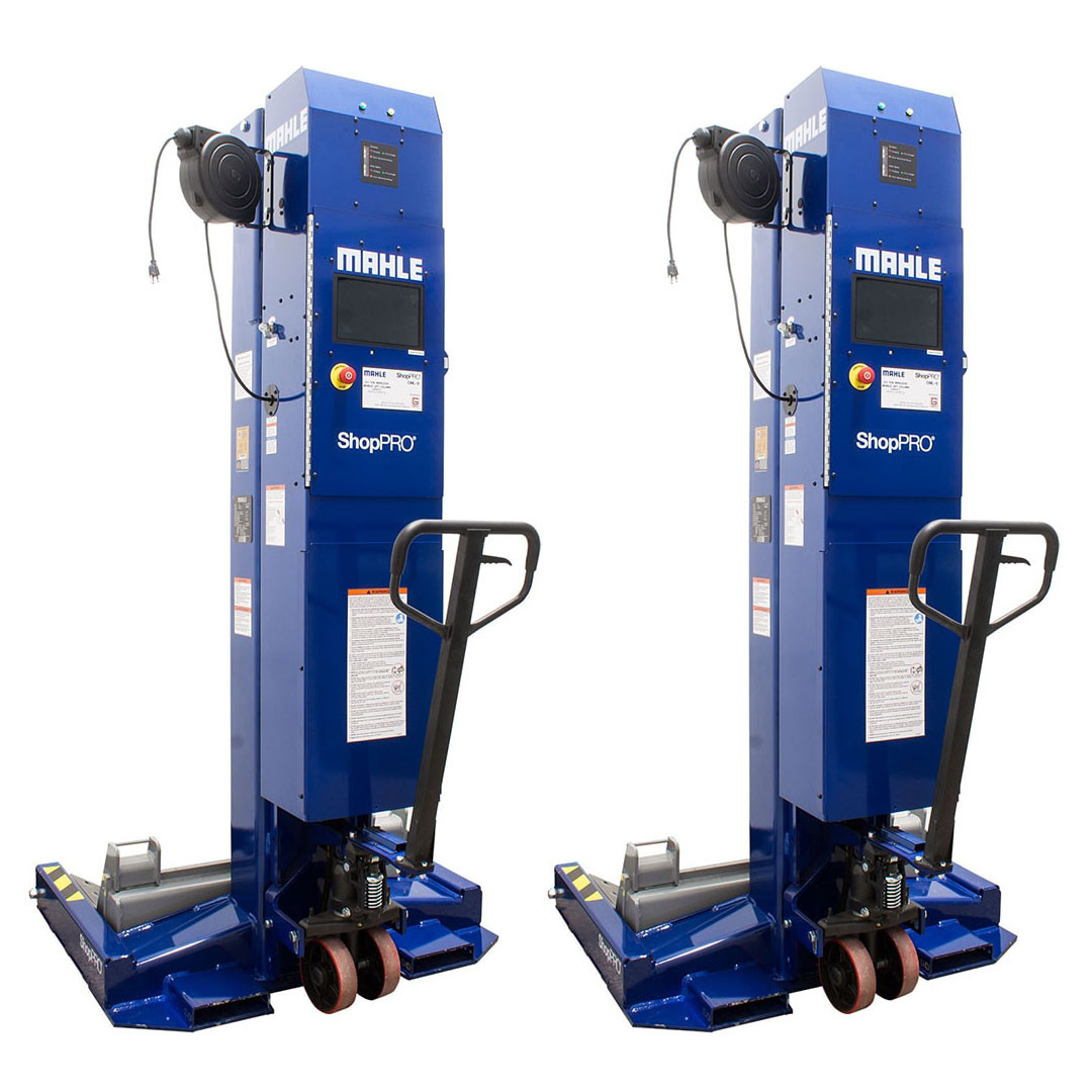 Mahle CML-7 14,000 lb ALI Certified Wireless Mobile Column Lift (Set of 2)
