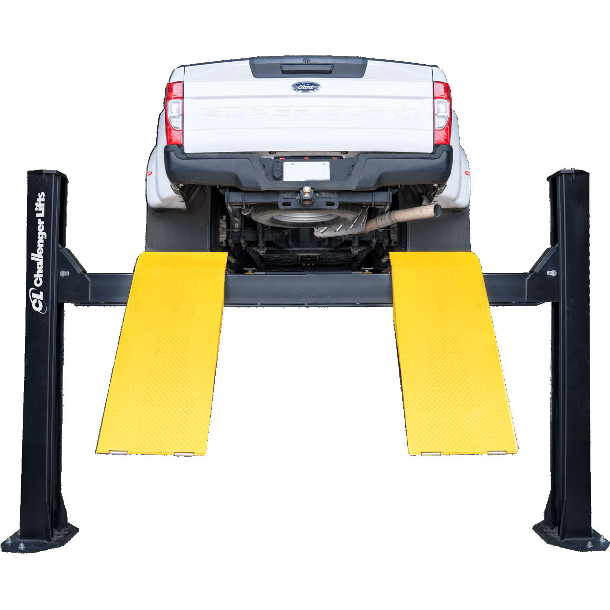 Challenger 4018XFX 18,000 lb. ALI Certified Closed-Front 4-Post Lift ...