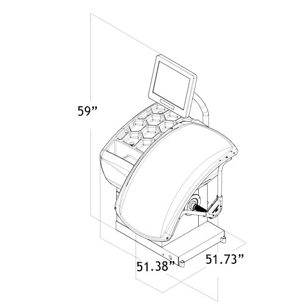 CEMB ER90 EVO Fully Automatic Balancer