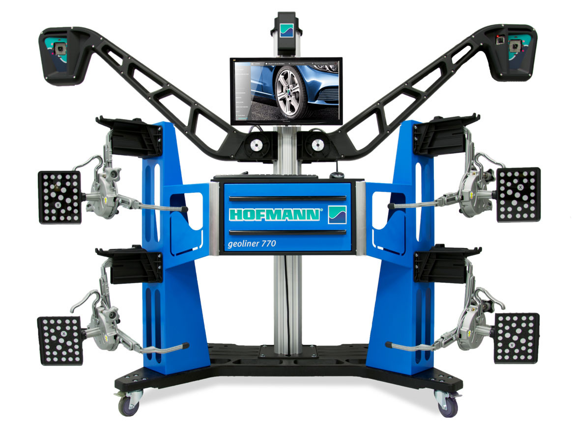 Hofmann Geoliner 770 Mobile Imaging Wheel Aligner with AC400 Clamps ...