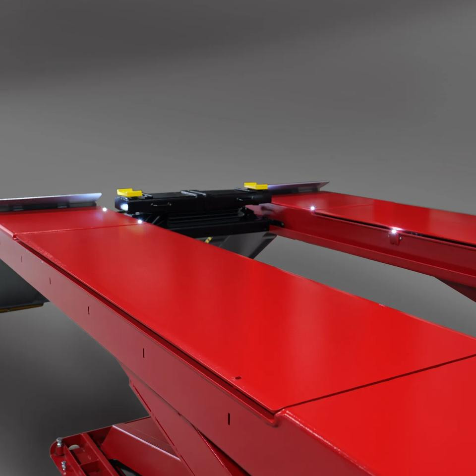 Rotary XA14-EL 14,000 lb ALI Certified Alignment Scissor Lift + Rolling ...