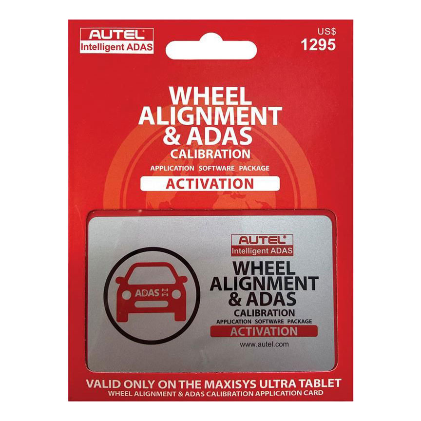 Autel MSULTRA ADAS Wheel Alignment Upgrade Card