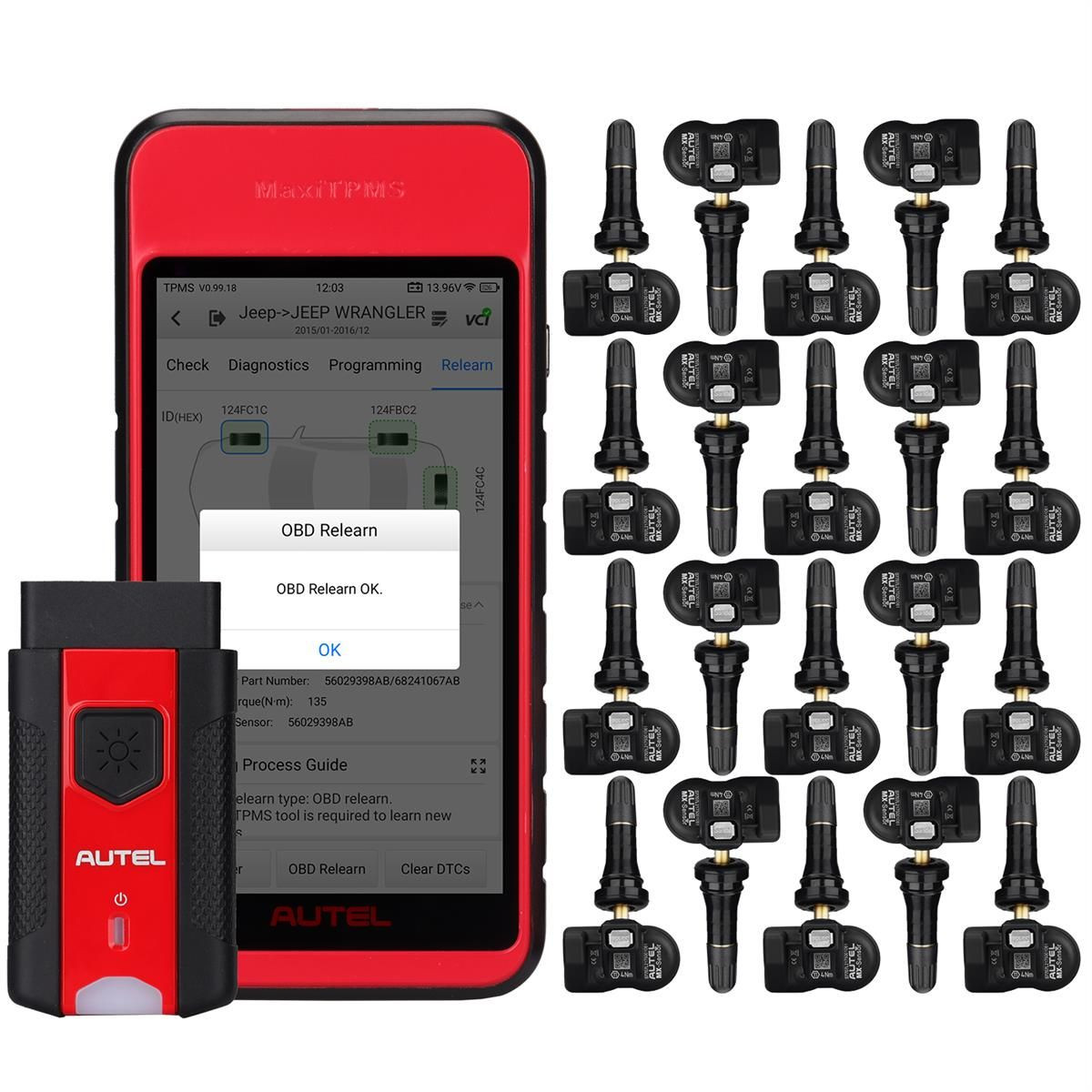 Autel MaxiTPMS TS600K20 Kit with ITS600 TPMS Service and Diagnostic ...