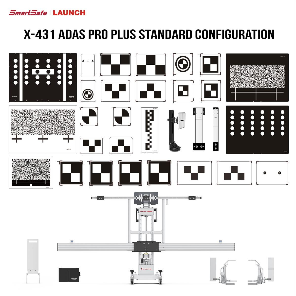 Launch Tech USA X-431 ADAS Pro Plus Standard Configuration