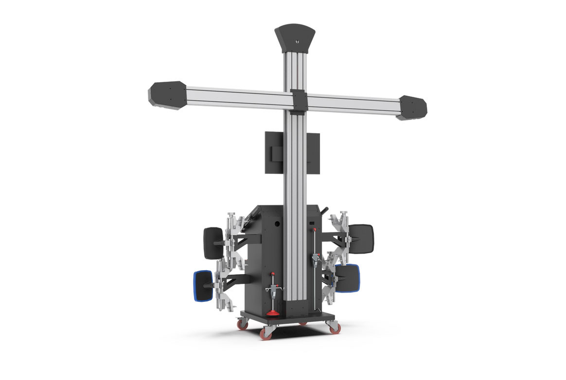 Launch Tech USA X-881 PRO Professional Mobile 3D Wheel Aligner