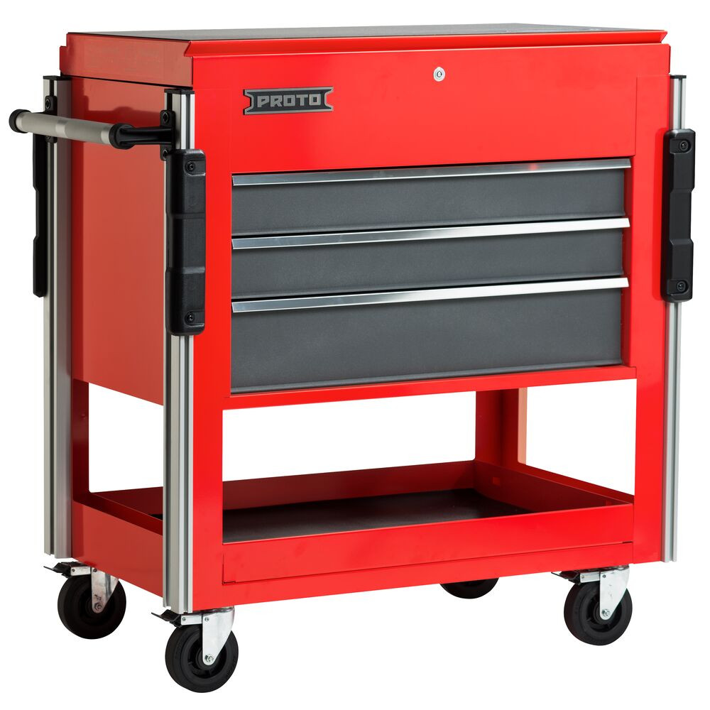 Proto Modular 37" Utility Cart 3 Drawer